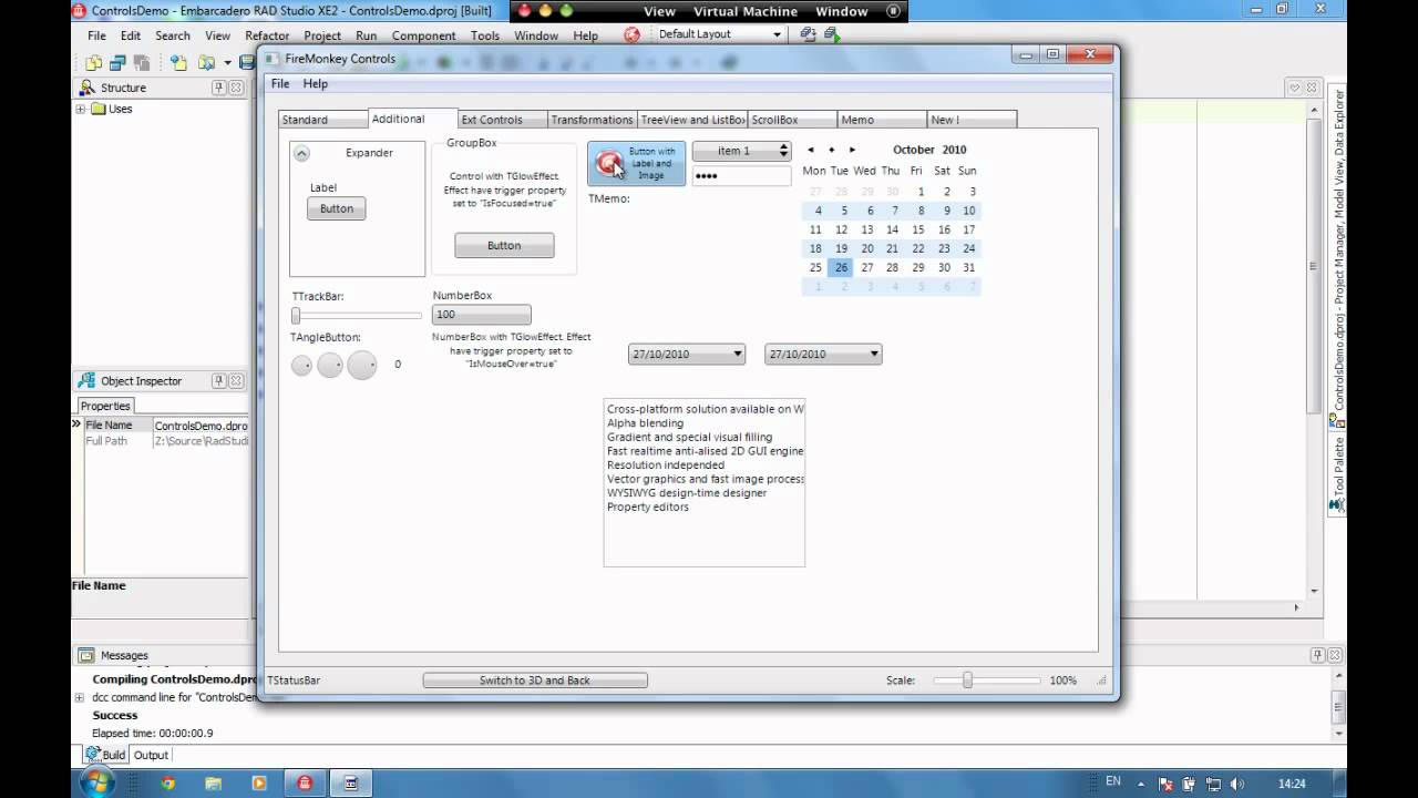 Visually Stunning Firemonkey Application Development Youtube