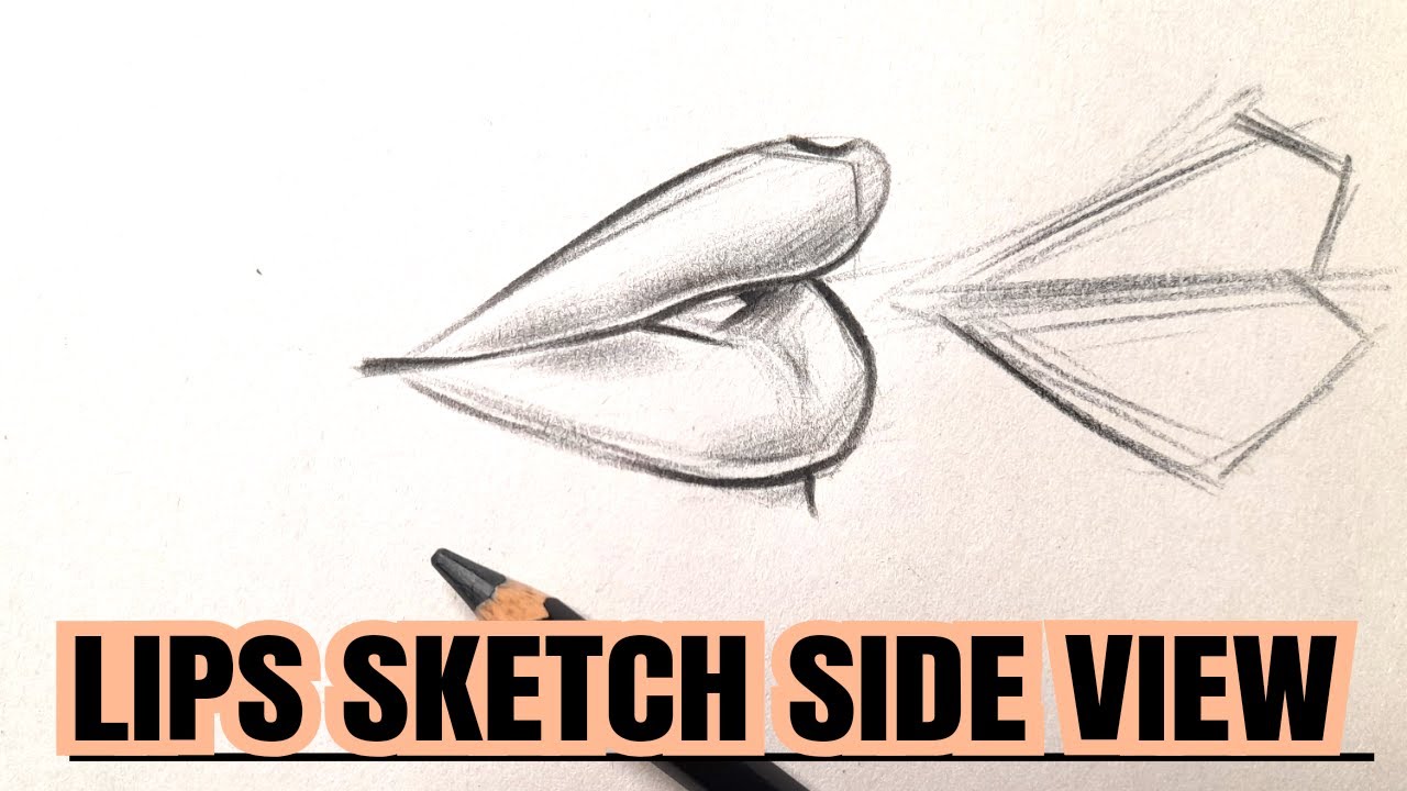 How To Draw Lips Really Easy Drawing Tutorial Lips Drawing Drawing