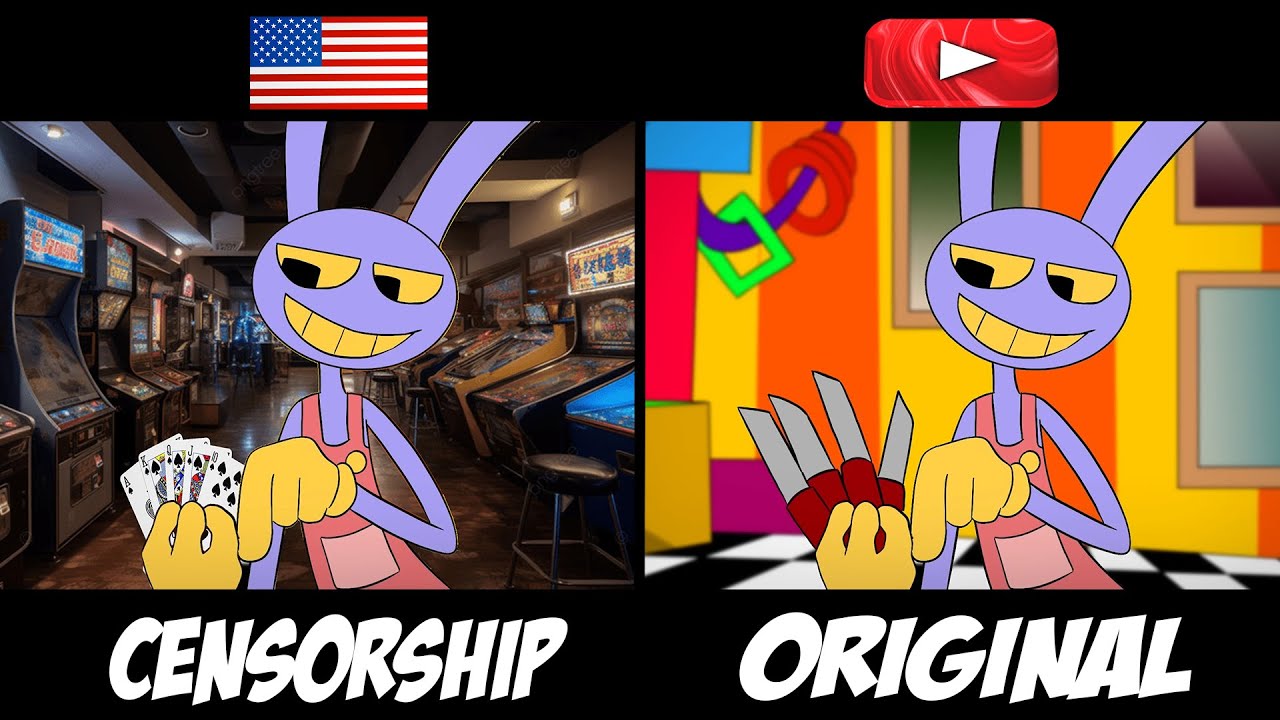 Censorship In The Amazing Digital Circus Animationв ѓtadc Youtube