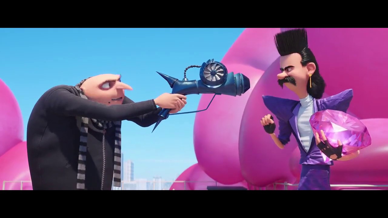 Despicable Me 3 Felonious Gru Vs Balthazar Bratt Fight Hindi Youtube