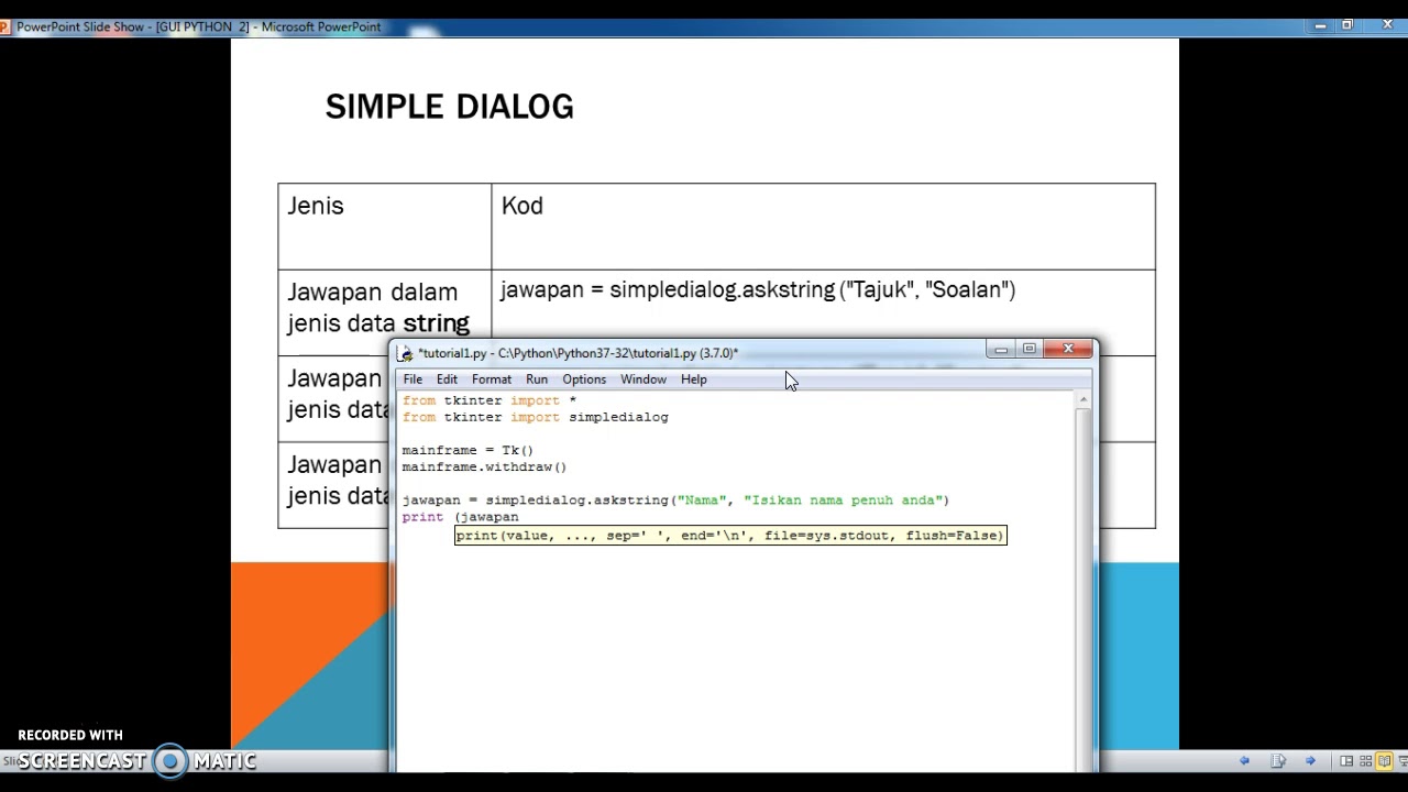 Tutorial Gui Python Simple Dialog Youtube