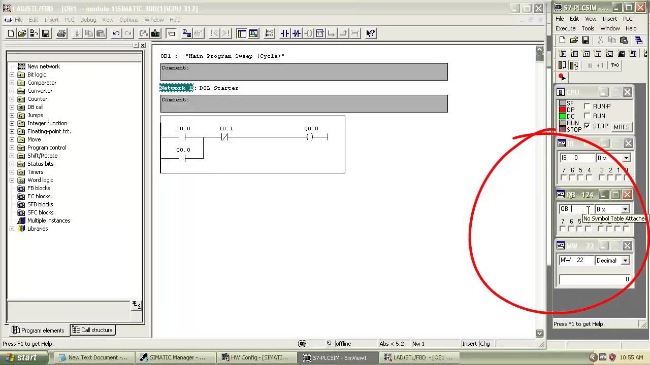 Tutorial Of Siemens Step 7 Plc Programming Using Simatic Manager Dol