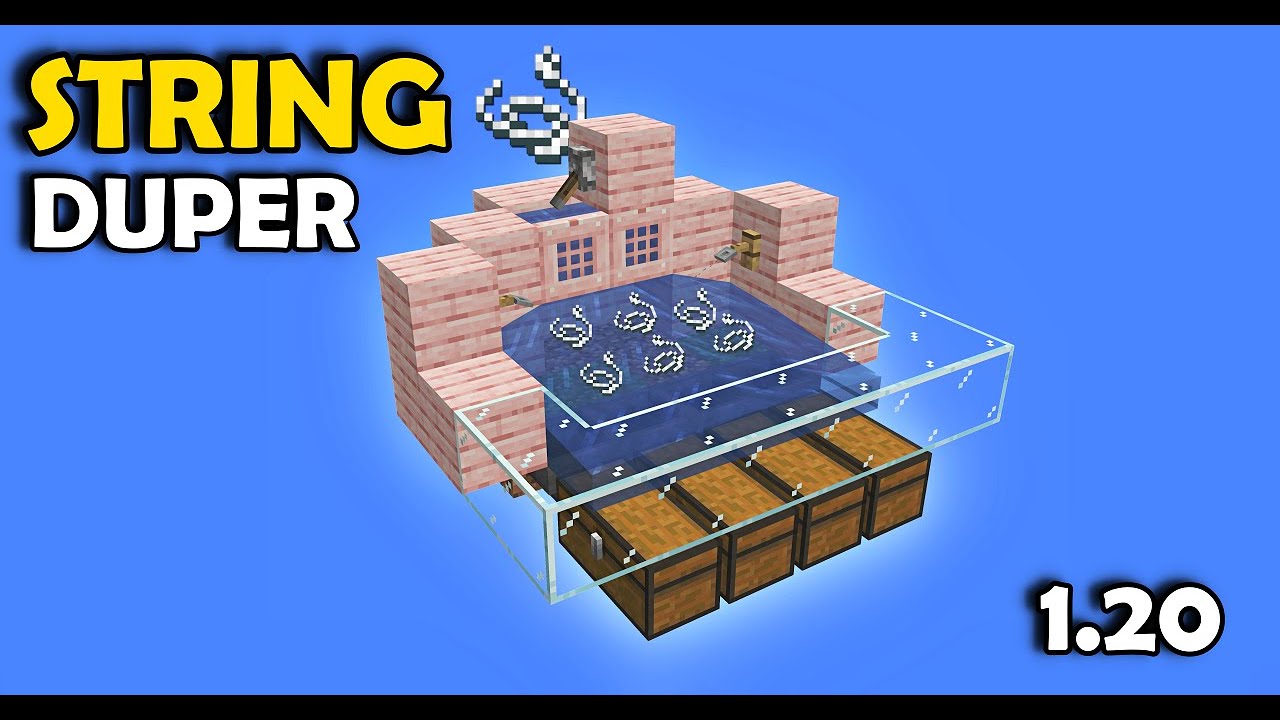 Automatic Infinite String Duper Minecraft 1 20 Tutorial How To