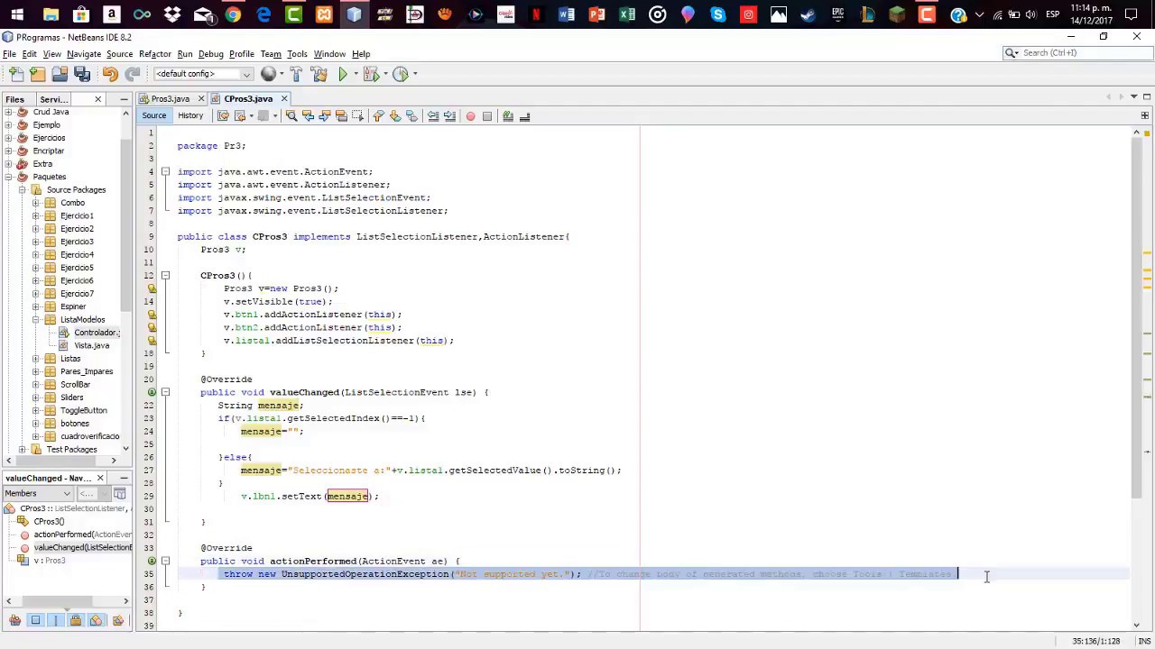 Programación En Java Netbeans Ejemplo De Lista Jlist Youtube