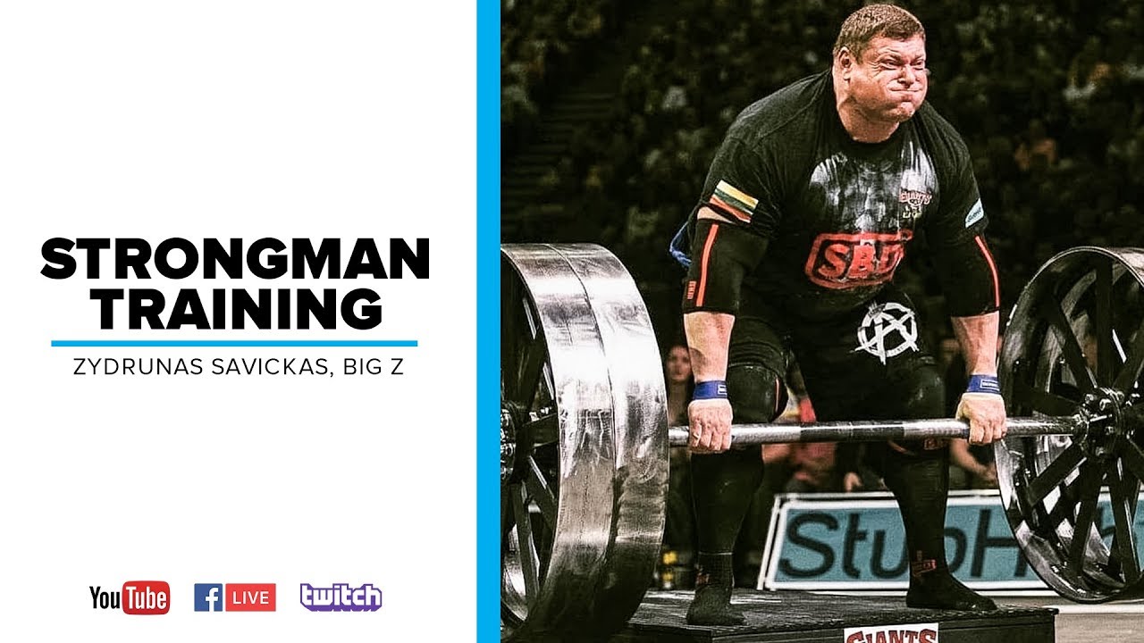 Zydrunas Savickas Training Routine For Arnold Strongman Zydrunas