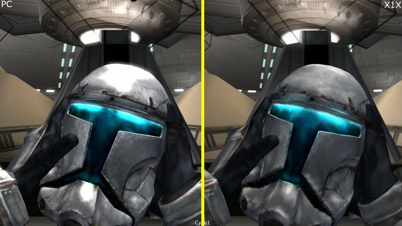 Star Wars Republic Commando Pc Vs Xbox One X Graphics Comparison Youtube