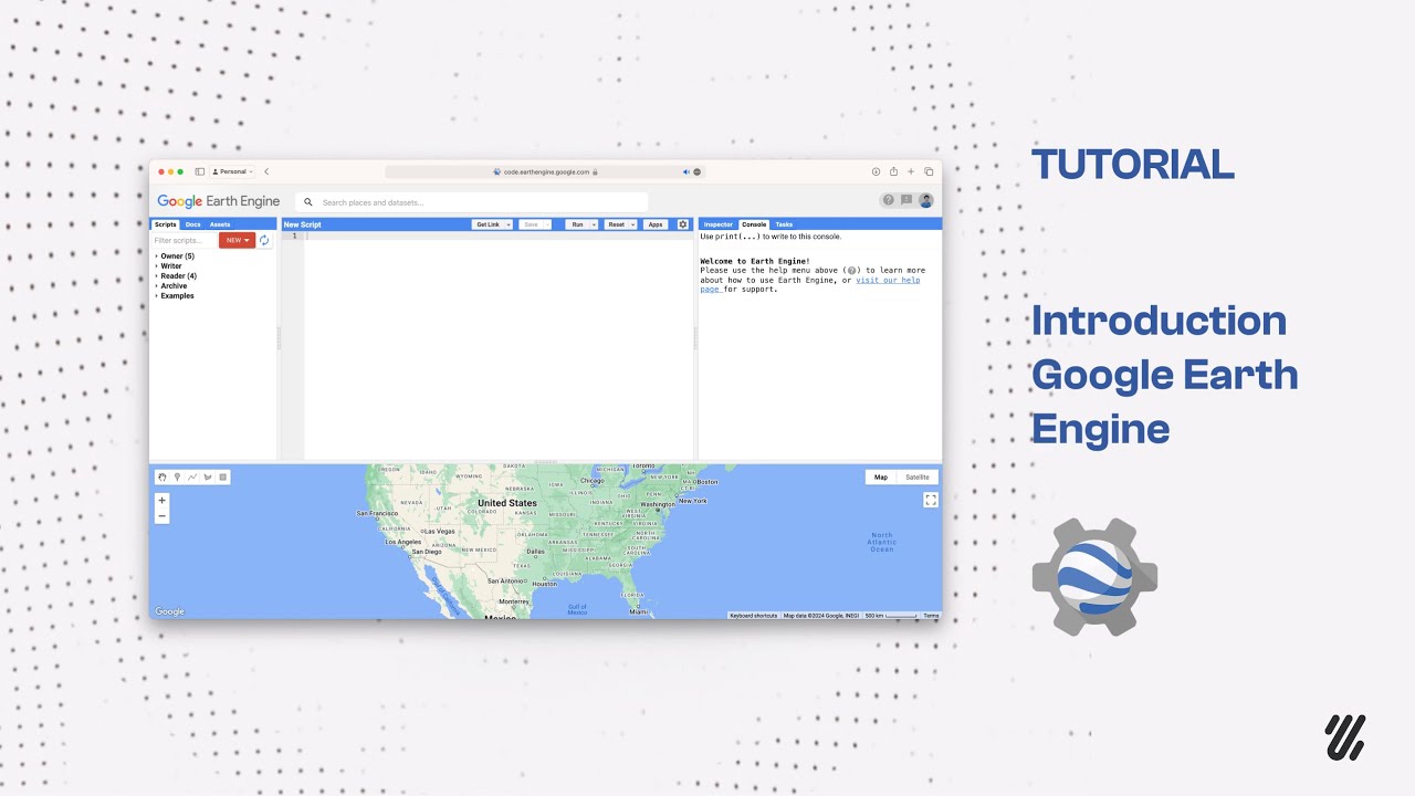 Gee Tutorial 01 Introduction Google Earth Engine Youtube