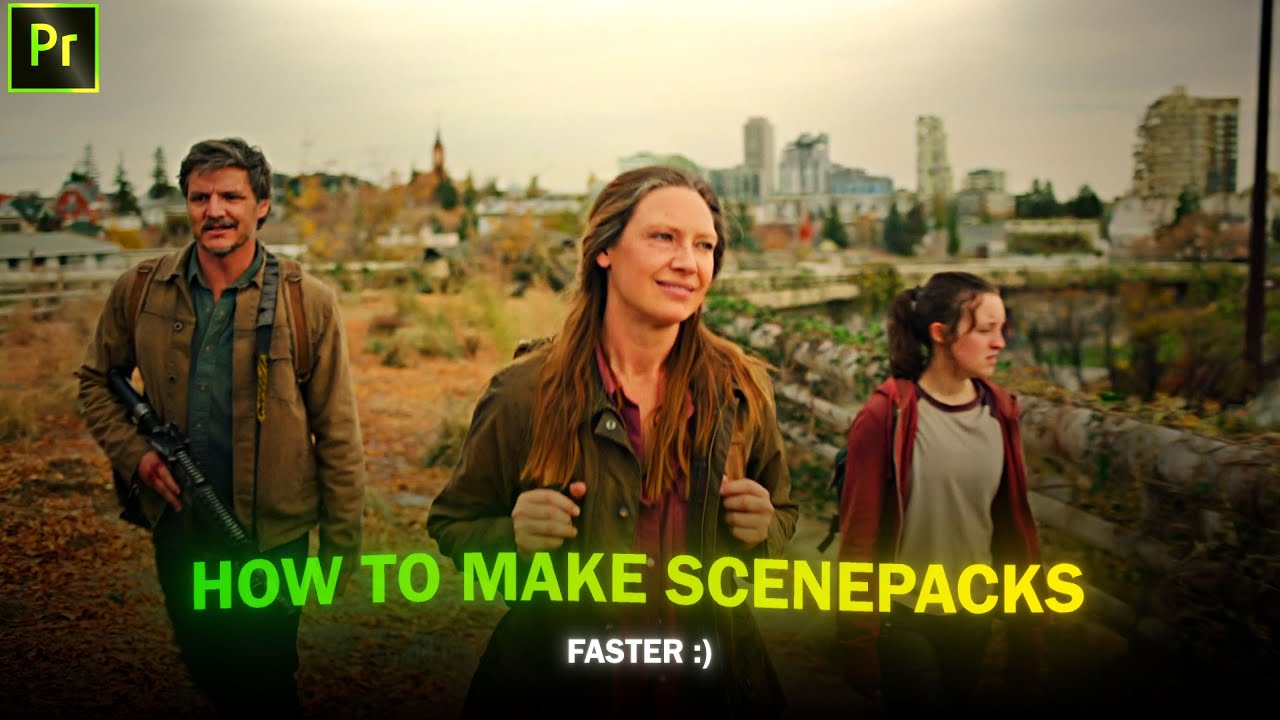 How To Make Scenepacks Faster Premiere Pro Youtube