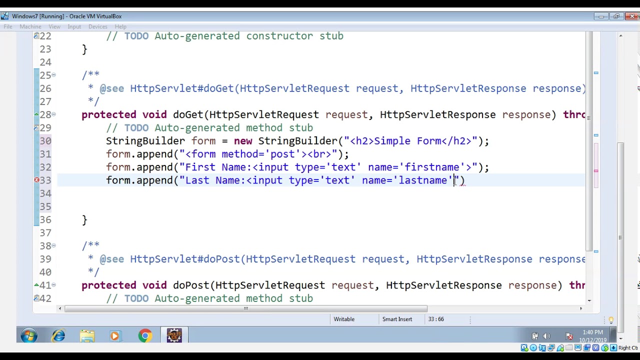 Java Servlet Youtube