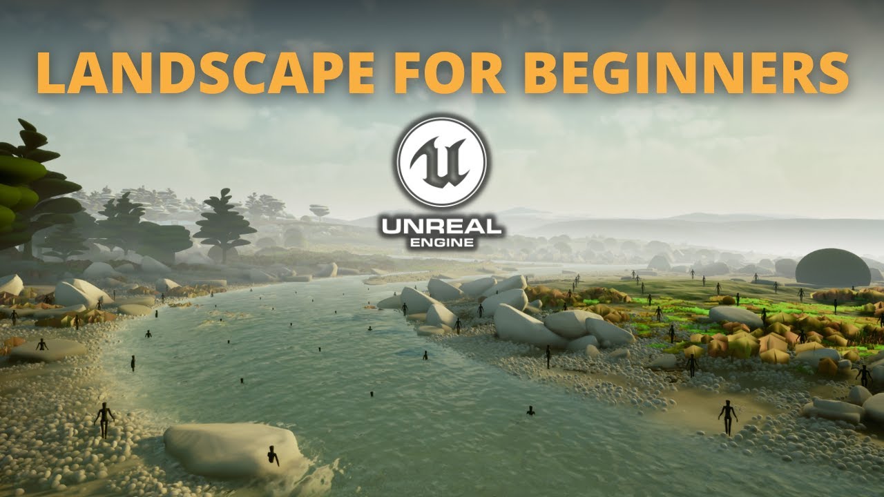Landscape For Beginners Unreal Engine 5 Tutorial Youtube