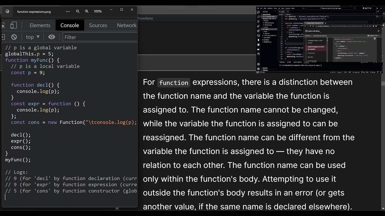 Function Expressions Function Declarations And Function Constructors