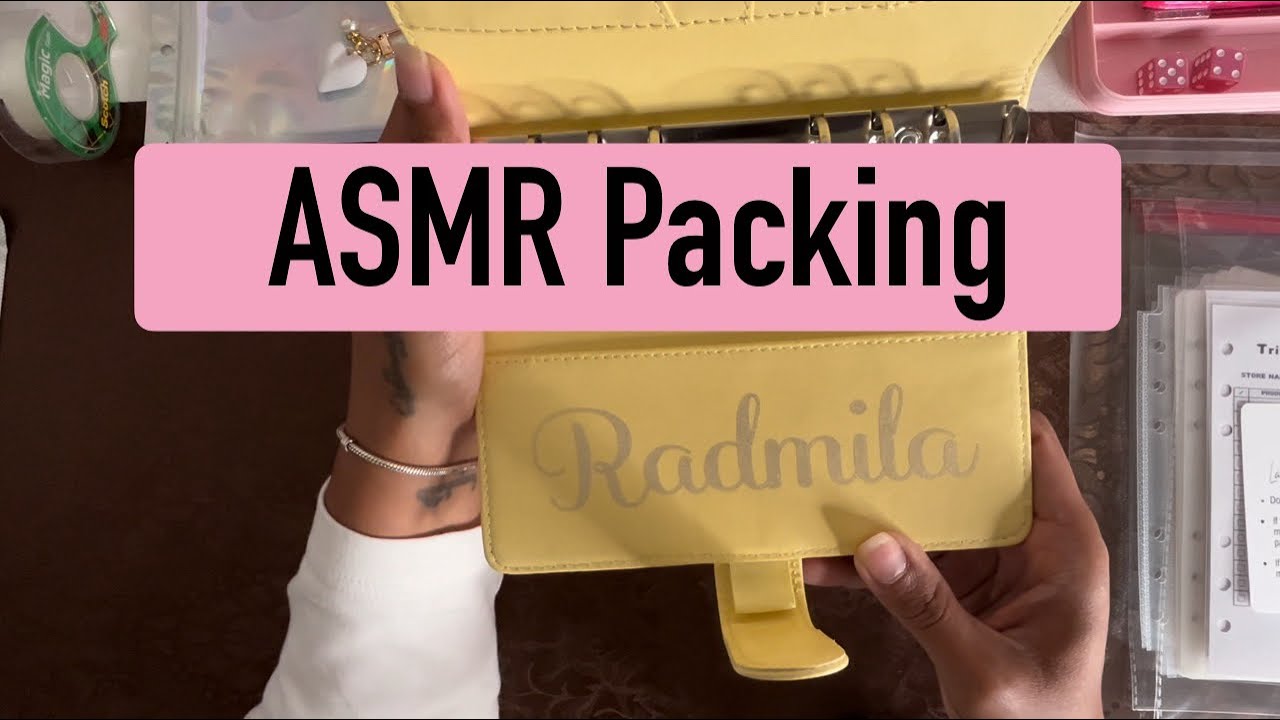 Packing Orders Asmr Packing Asmr Youtube
