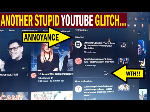 Another Stupid Youtube Glitch Bug Annoyance Youtube