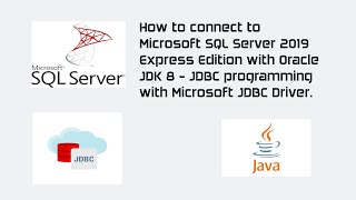 How To Connect To Oracle Database 19c Using Oracle Jdbc Driver With
