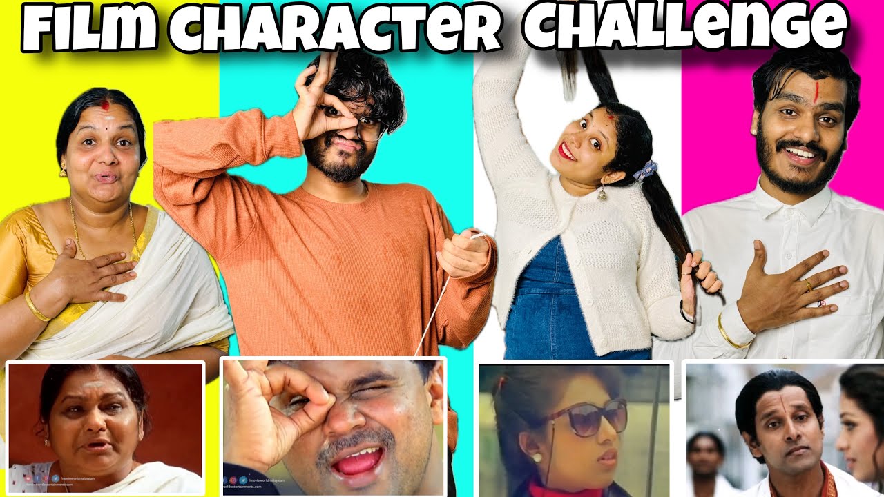 Film Character Challenge рџ Youtube
