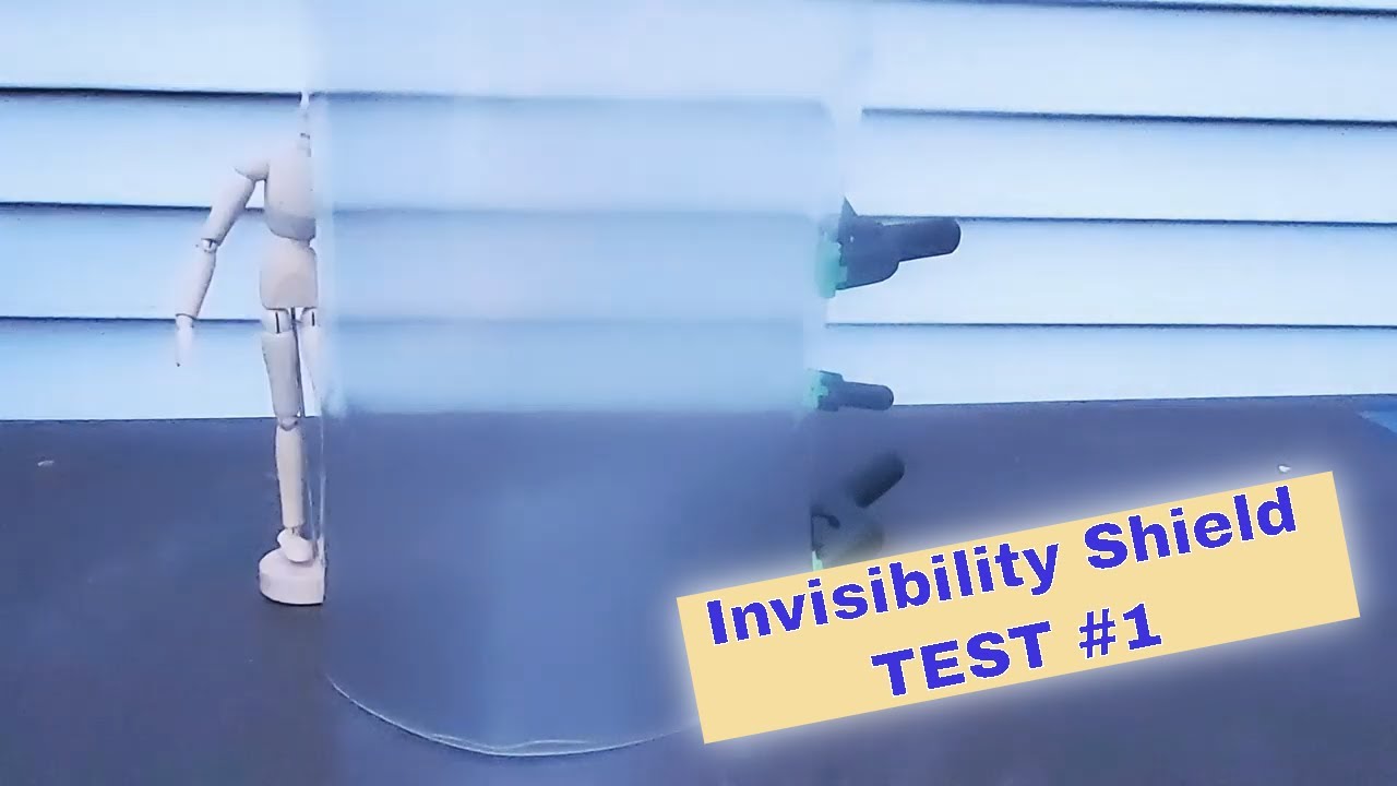 Testing A Real Invisibility Shield Test 1 Sand Castle Mania Special