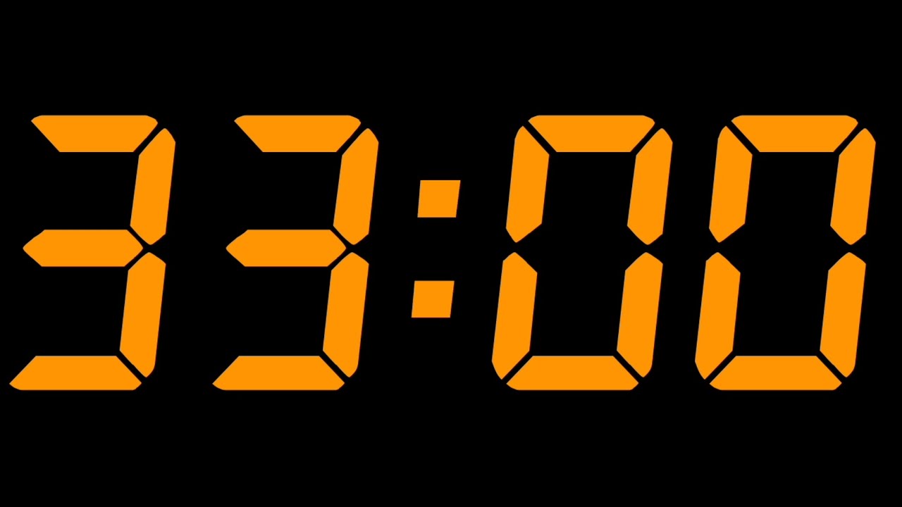 33 Minute Timer Youtube Youtube