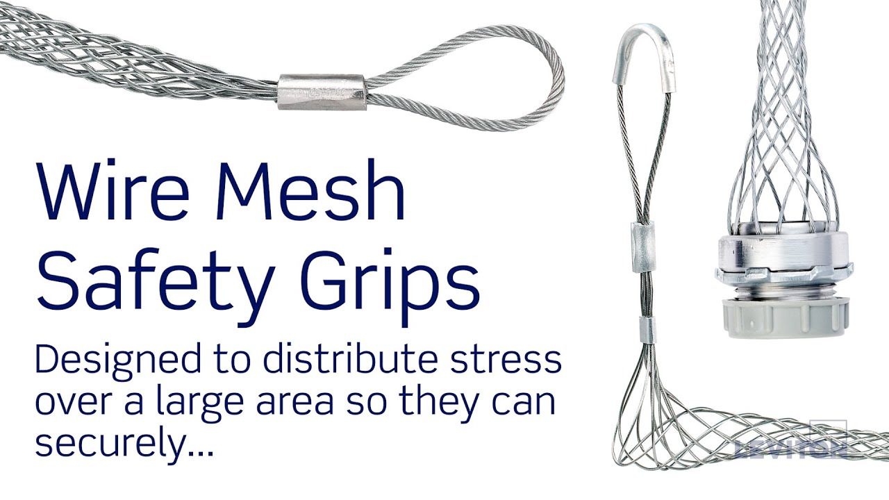 Leviton Wire Mesh Safety Grips Youtube