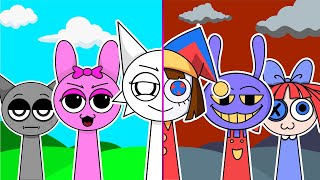 Incredibox Sprunki But Digital Circus Cartoon Animation Toony Toons Mp3 ...