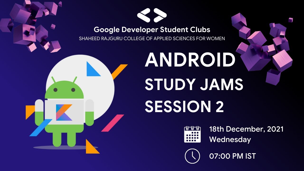 Android Study Jams 2021 New To Programming Youtube