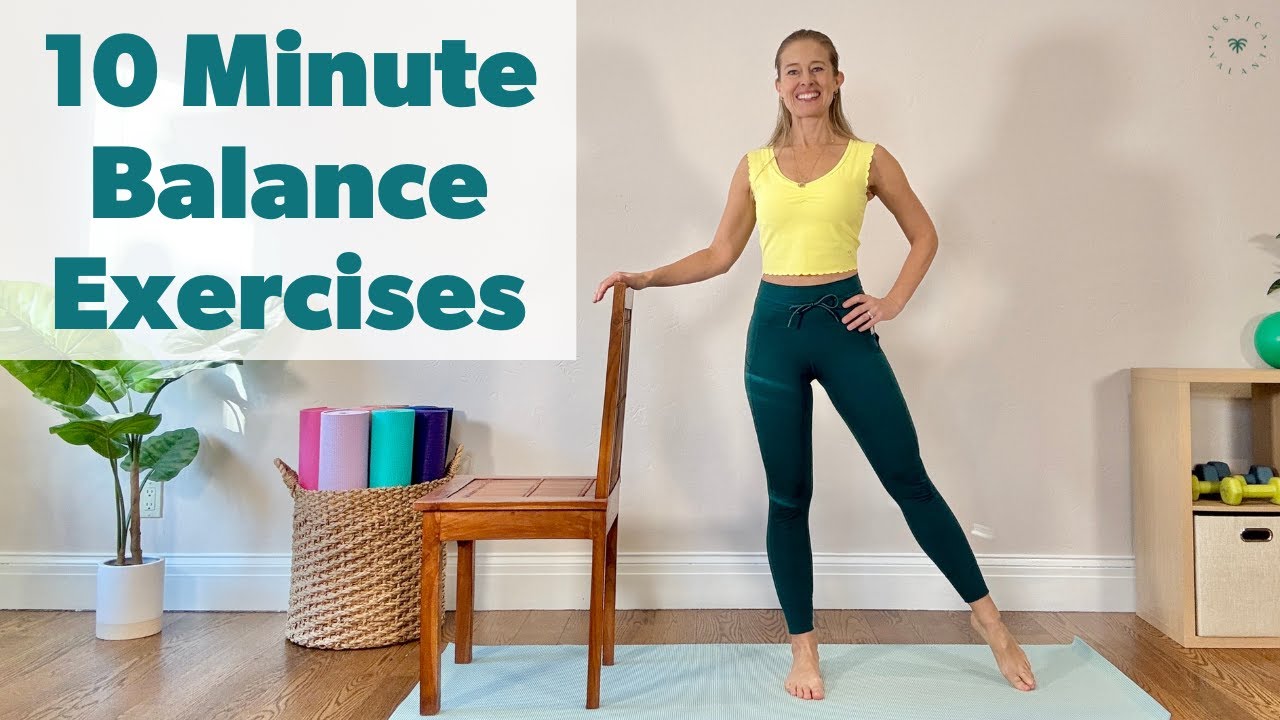 10 Minute Balance Exercises Youtube