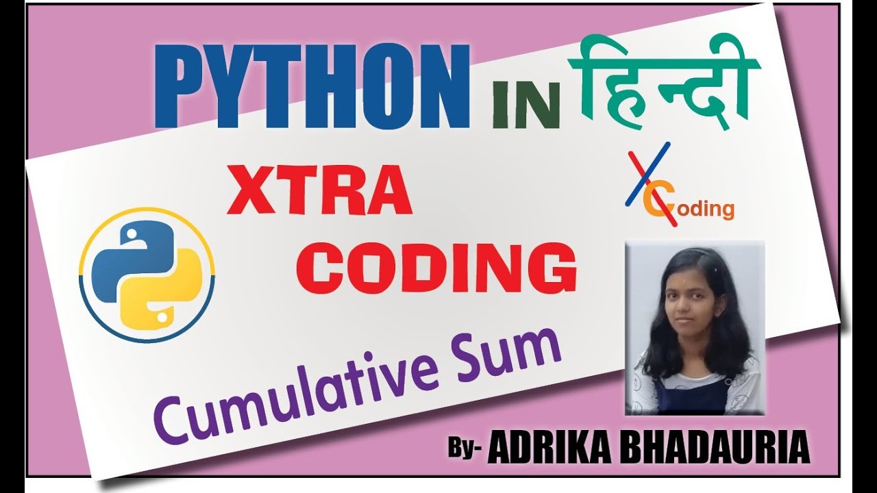 Python Cumulative Sum Youtube