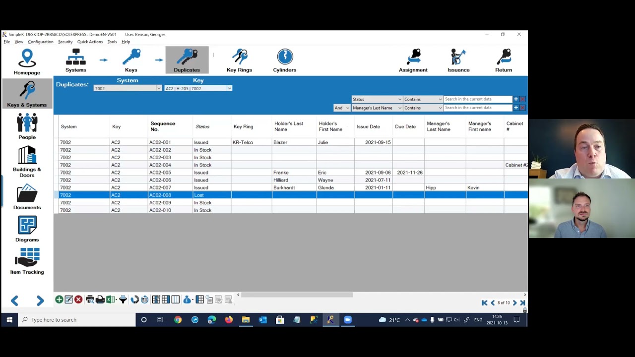 Simplek Software Demonstration Youtube