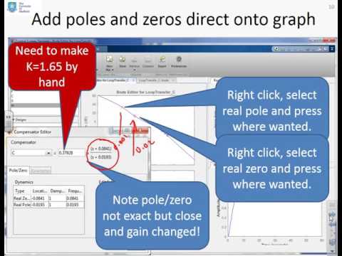 Sisotool With Matlab 2016 Lag Compensator Design Youtube