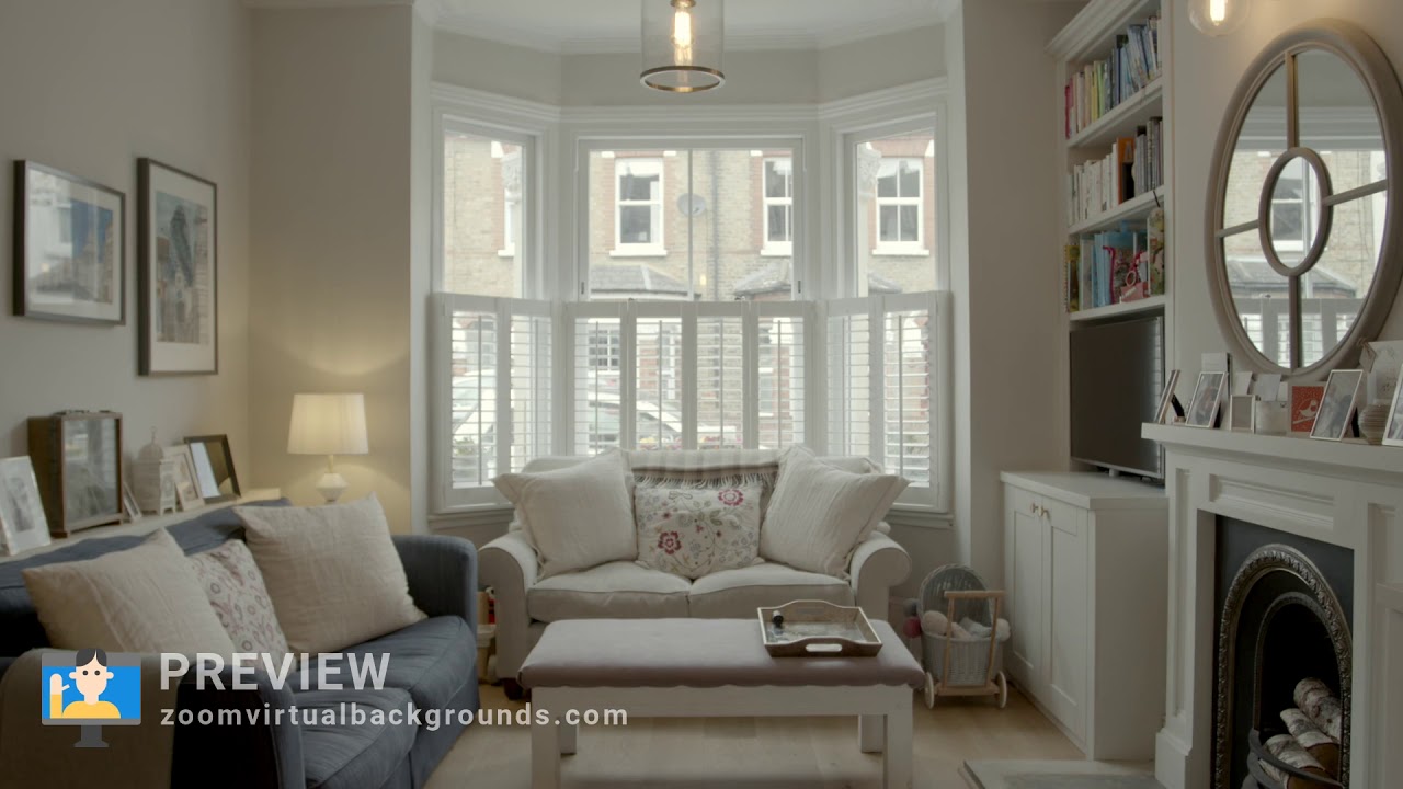 Living Room Zoom Virtual Background Preview Youtube