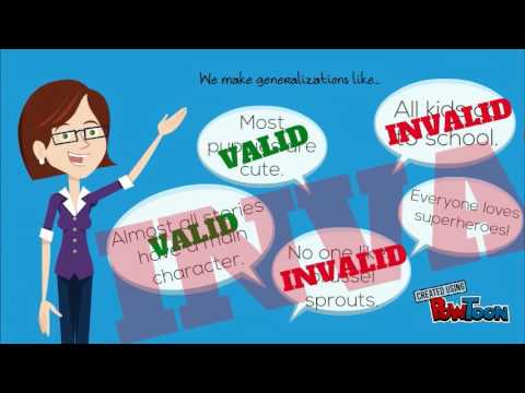 Generalizations Youtube