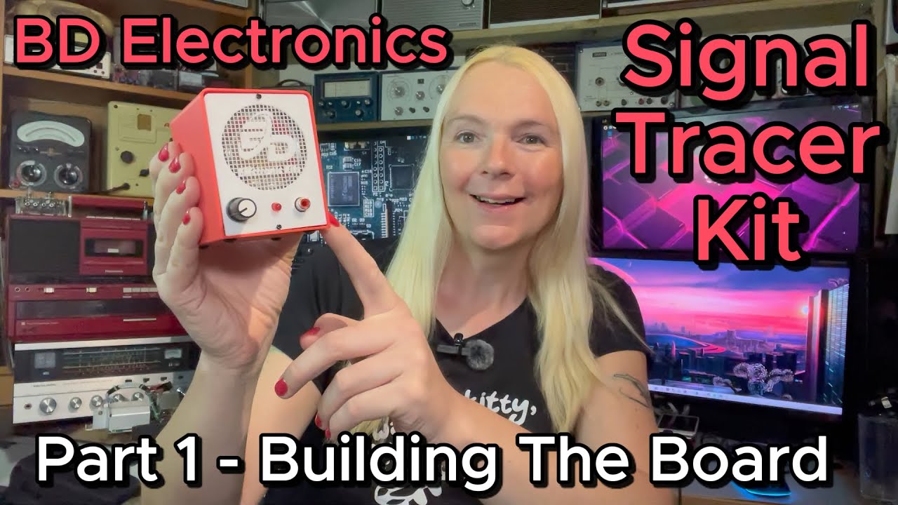 Bd Electronics Signal Tracer Kit Build Part 1 Soldering The Pcb Youtube