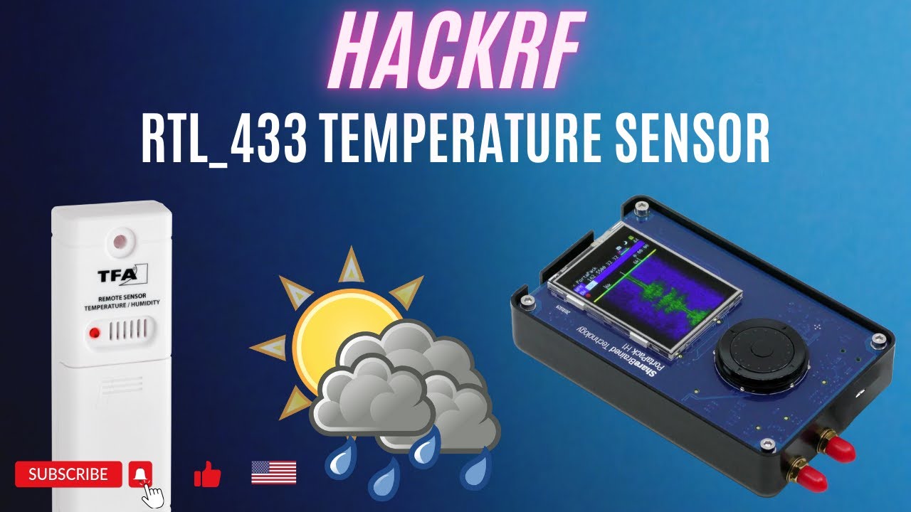 Hackrf Decode Temperature Data From 433 92mhz Weather Station Sensor