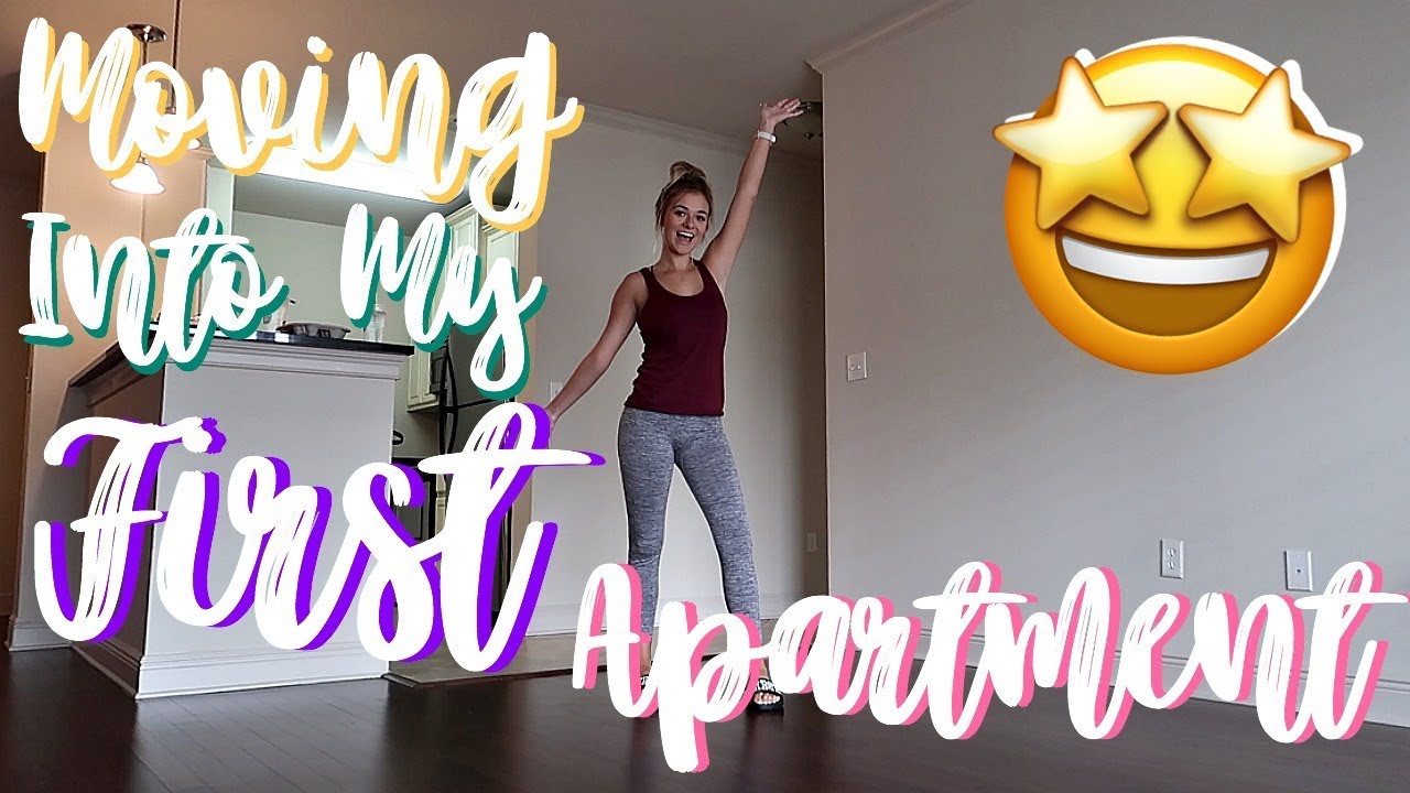 Moving Into My First Apartment Youtube