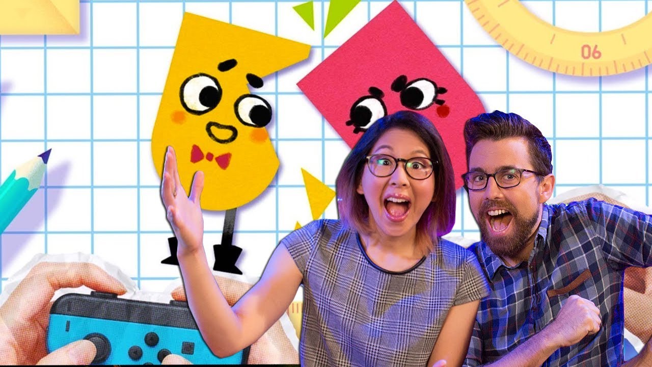 Snipperclips Game Review Youtube