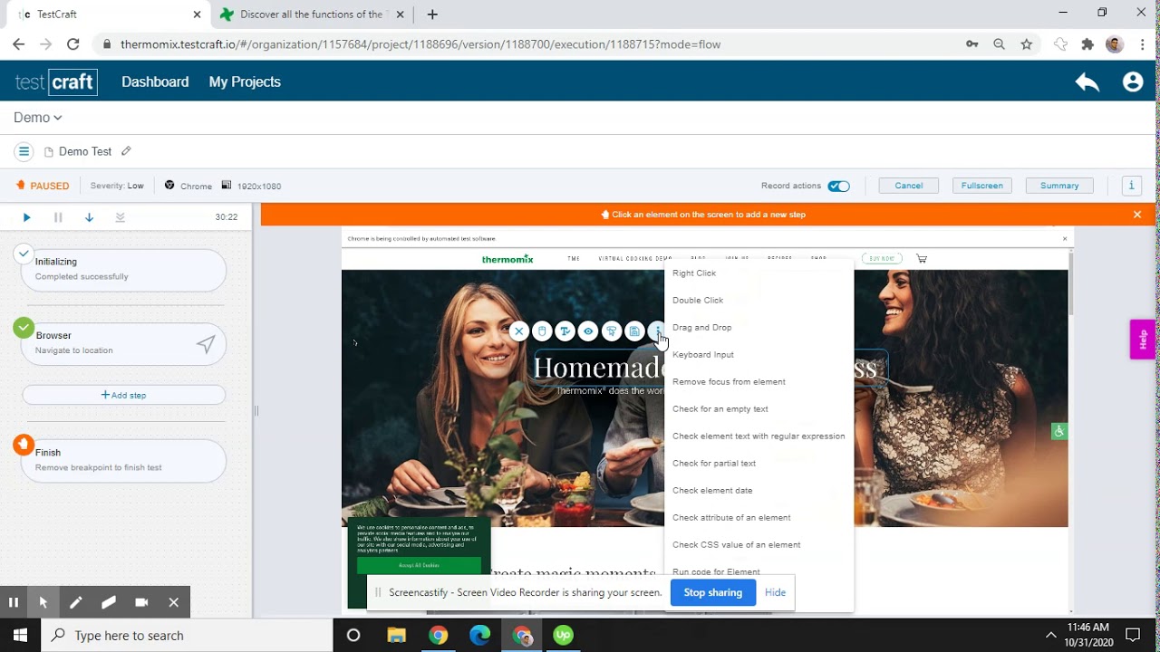Testcraft How To Create Project And Test Cases In Test Craft