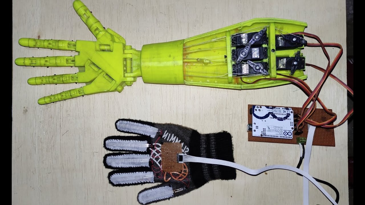 Robot Hand Controlled By Glove At Kathy Morelli Blog