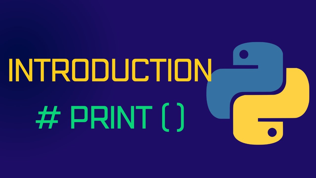 Python Introduction Youtube