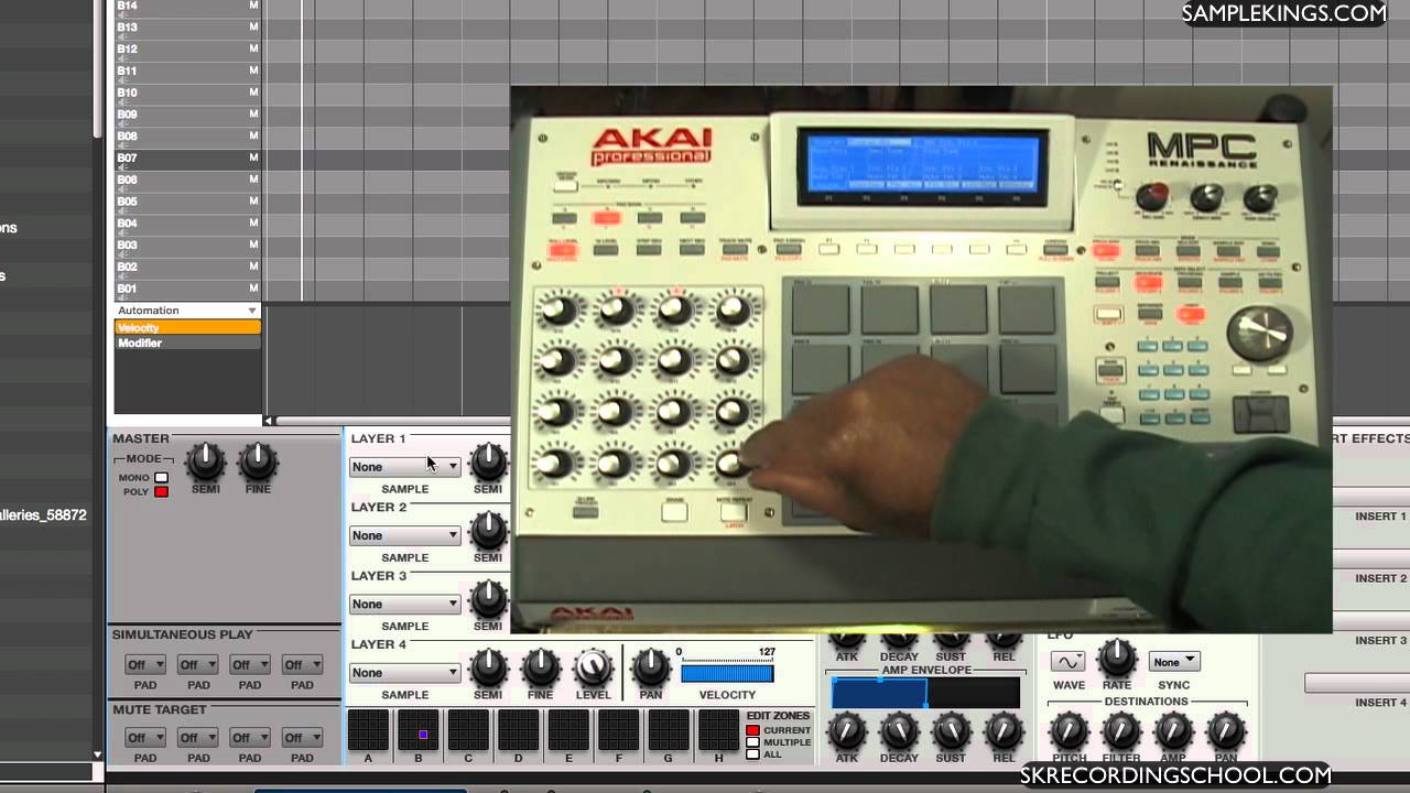 Akai Mpc Renaissance Instructional Dvds 3 Lesson Overview Youtube