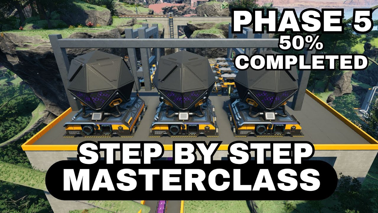 How To Complete The Final Phase Part 1 Satisfactory 1 0 Masterclass