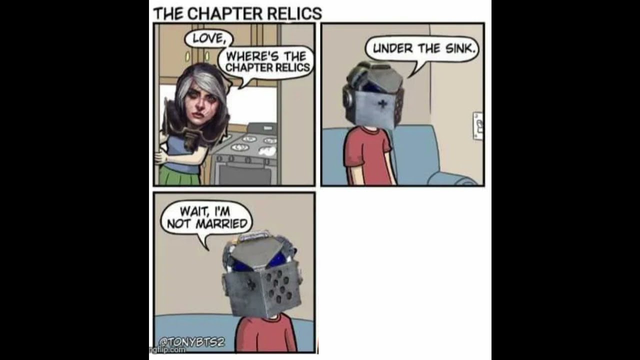 The Chapter Relics A Warhammer 40k Comic Dub Youtube