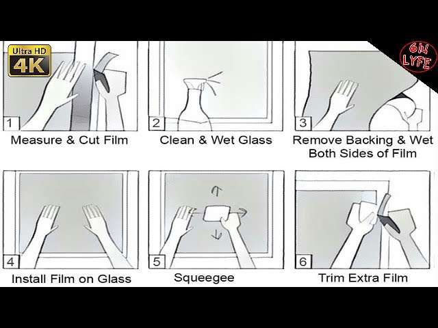 How To Install Windows Tinting Film