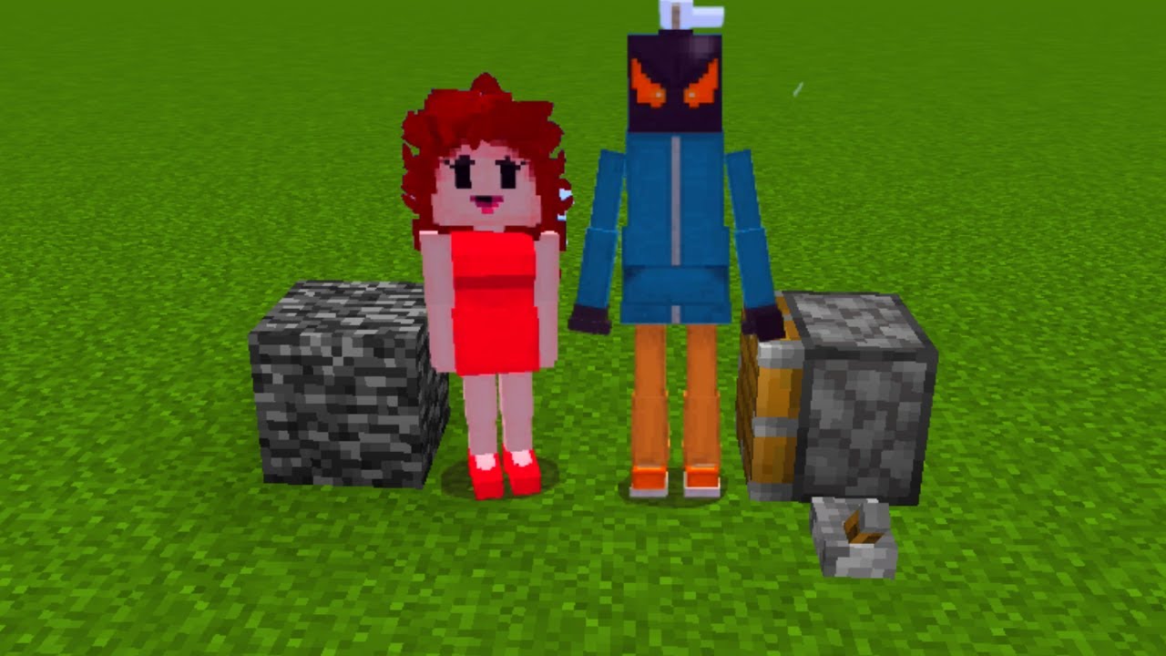 Whitty Girlfriend Fnf Friday Night Funkin Characters In Minecraft ...