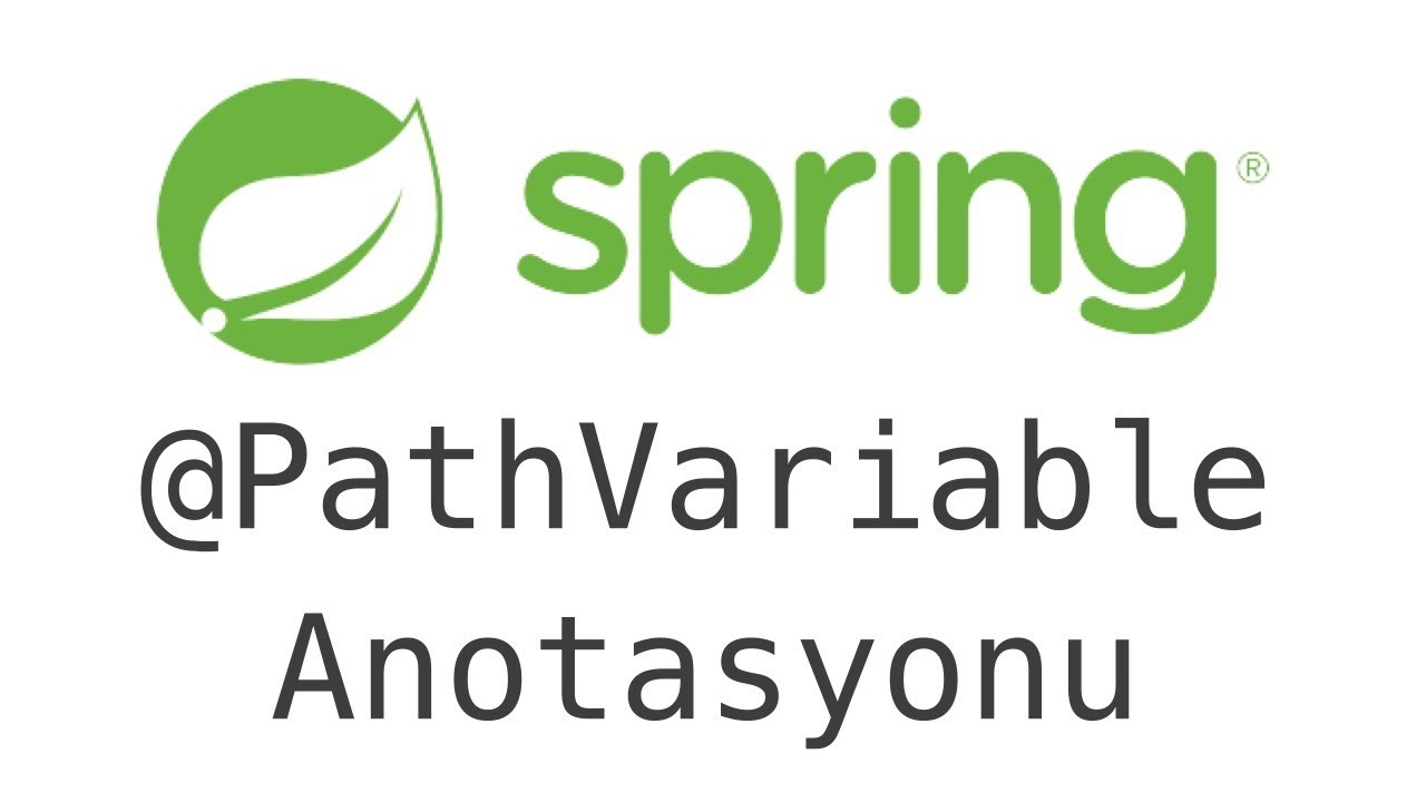 Spring Boot 04 Pathvariable Anotasyonu Youtube