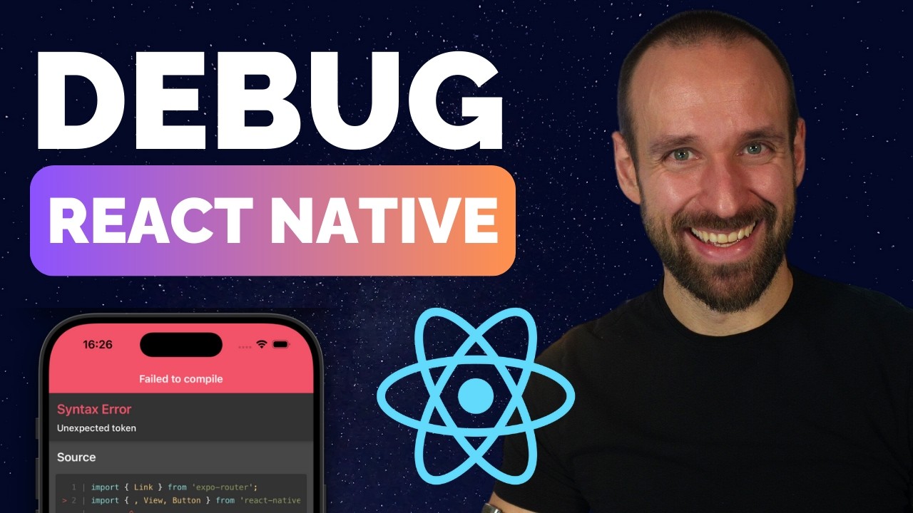 React Native Debugging From Js To Native Youtube