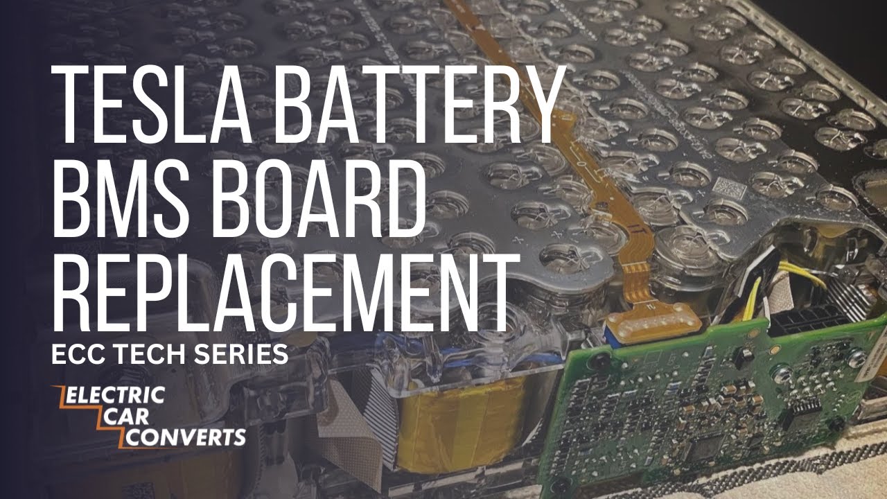 How To Change The Bms Boards In A Tesla Model S Battery Orion2 Bms