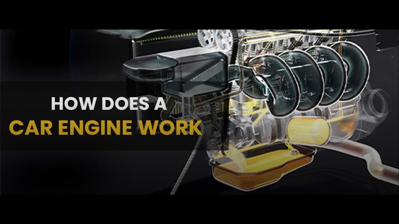 How A Car Engine Works Simple Explanation For Beginners Youtube