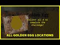 Roblox Dead Rails All 6 Golden Easter Eggs Locations Eggstravaganza ...