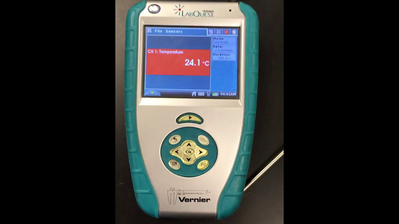 How To Use A Labquest 1 Youtube