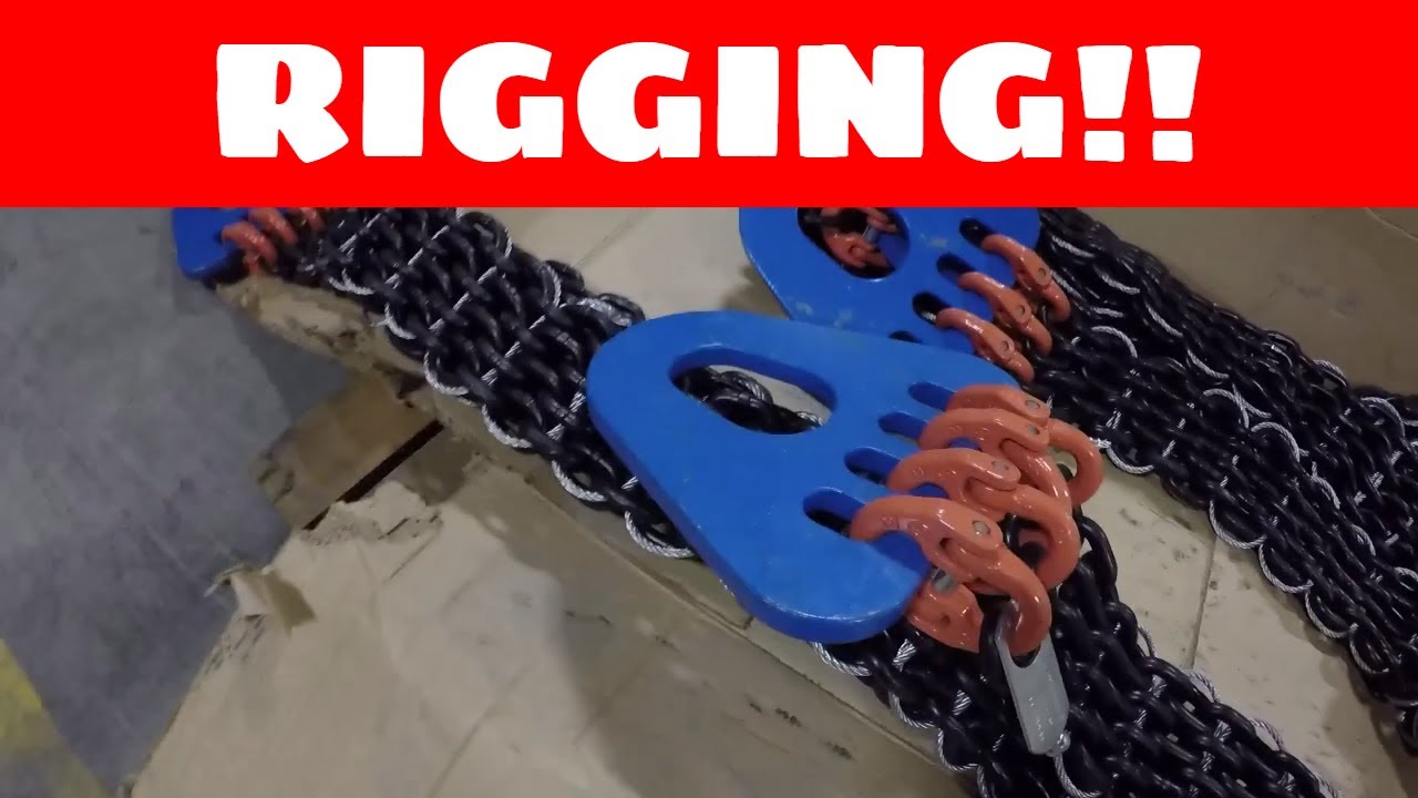 Crane Rigging Slings Youtube