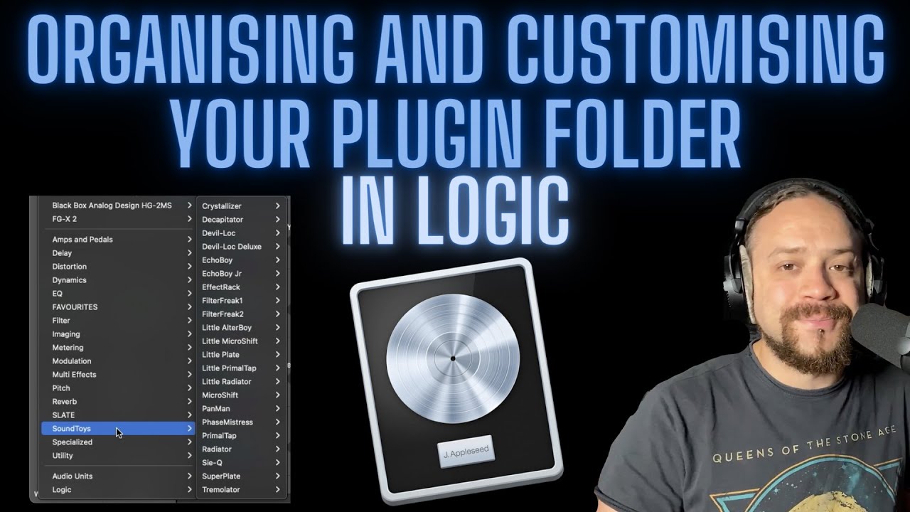 Logic Organising And Customising Your Plugin Folder